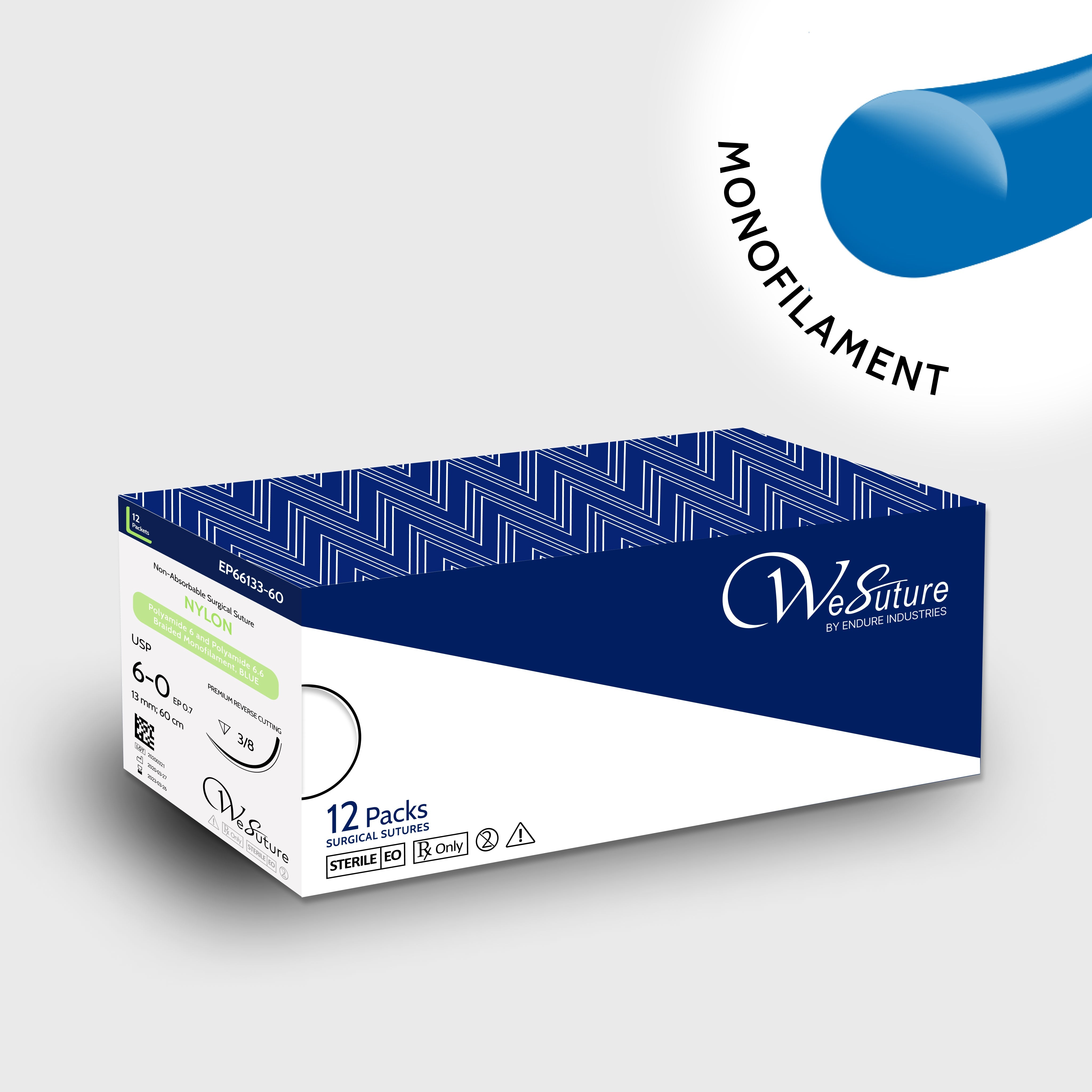 WeSuture Nylon Sutures | Durable, Non-Absorbable & Economical – Endure ...