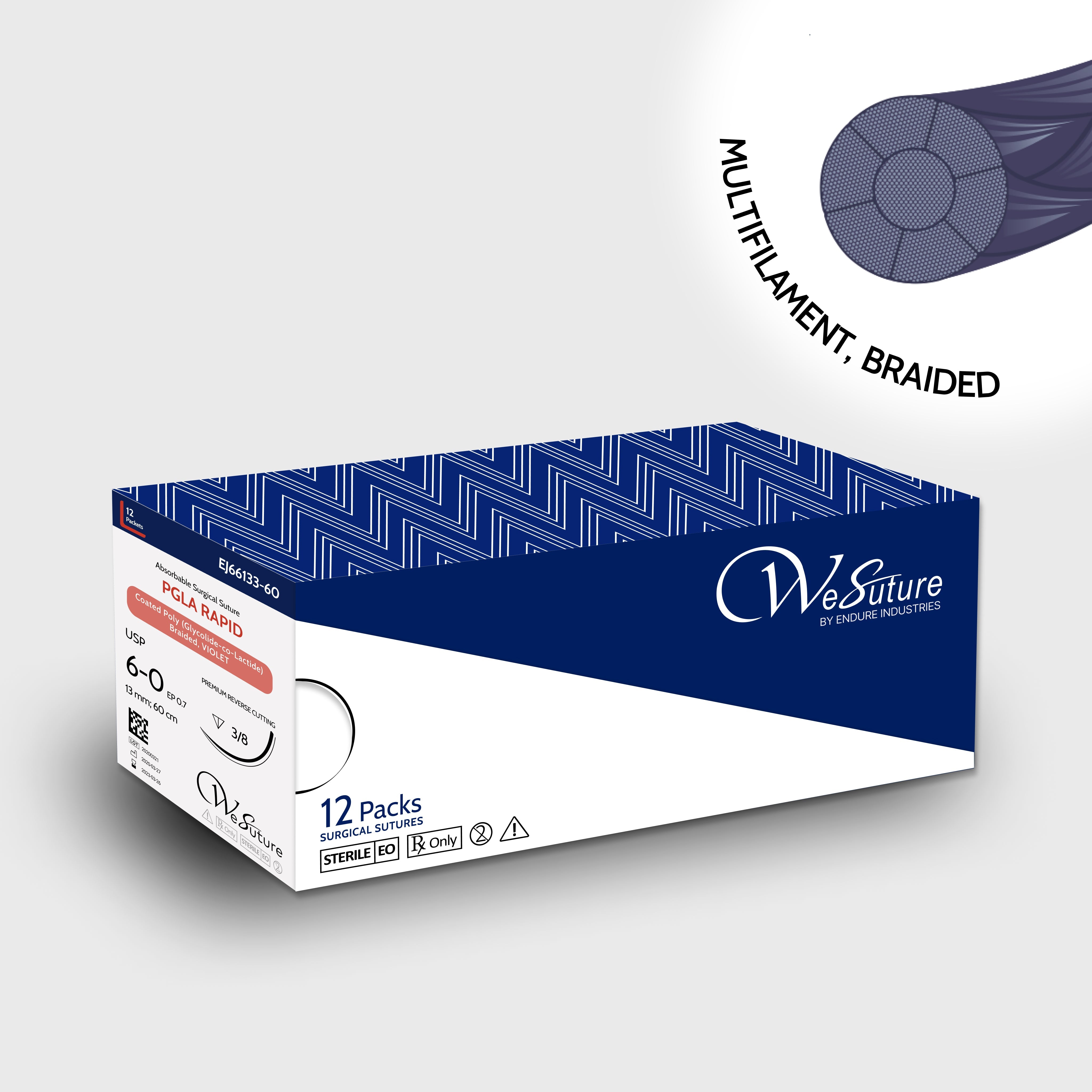 WeSuture Rapid PGLA Sutures | Quick Absorption & Reliable Use – Endure ...