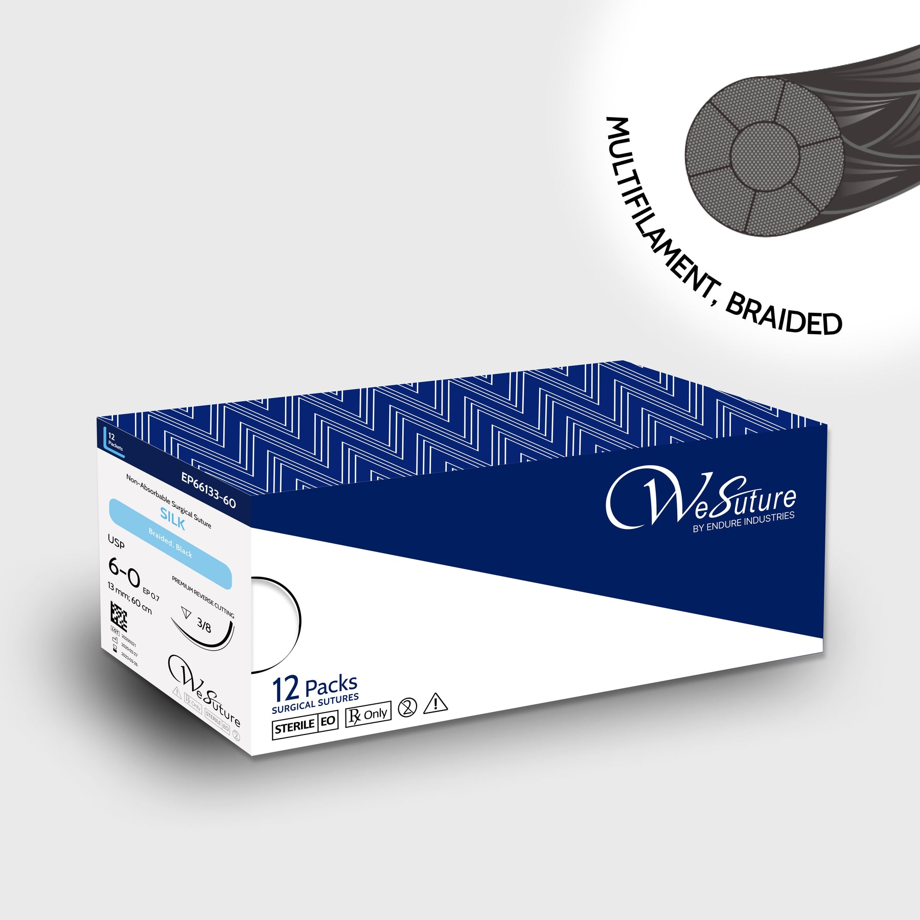 WeSuture Silk Sutures | Smooth Handling & Secure Knots – Endure Industries